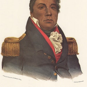 Push-ma-ta-ha Vintage Native American Indian Print "push-ma-ta-ha, A ...