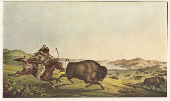 Native American Indians Hunting