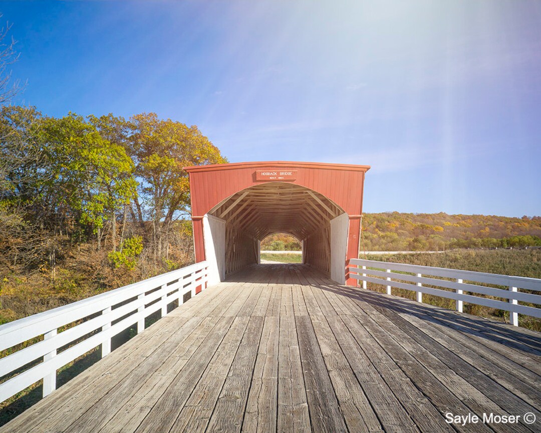 Hogback Covered Bridge 2 Fine Art Photograph, Wall Art, Romantic ...