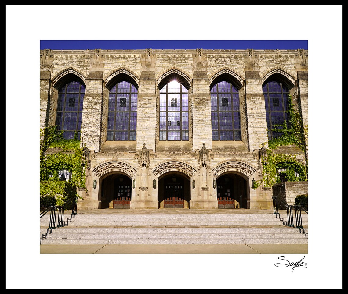 Northwestern University Charles Deering Memorial Library 4 Fine Art ...