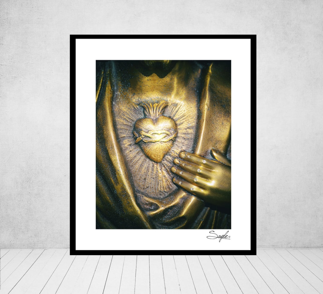 Sacred Heart of Jesus 3 Fine Art Photograph, Sacred Altar Decor ...