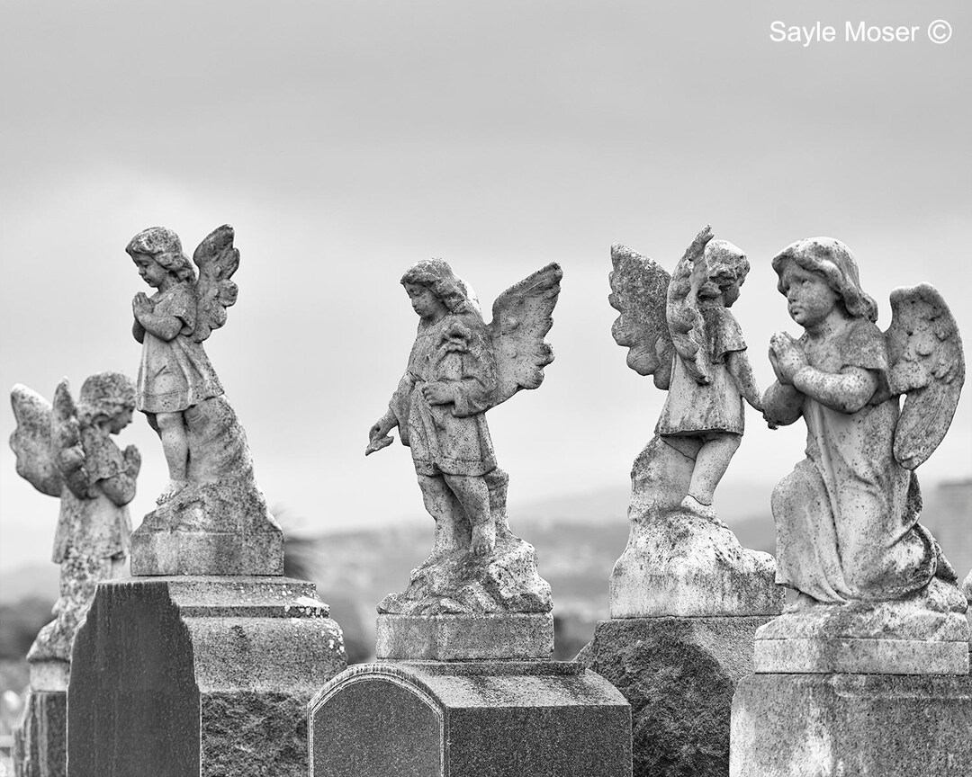 Praying Angels 13 Fine Art Photograph, San Francisco Angels, Guardian ...