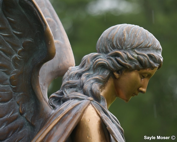 Angel Statue 32 Fine Art Photograph Chicago Angel Statue | Etsy