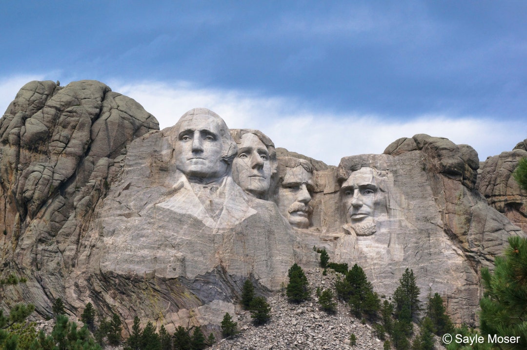 Mount Rushmore Faces National Monument Fine Art Photograph, Wall Art ...
