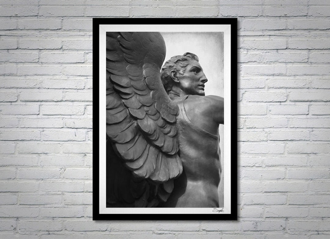 Angel Statue 57 Fine Art Photograph Male Angel Statue Image - Etsy
