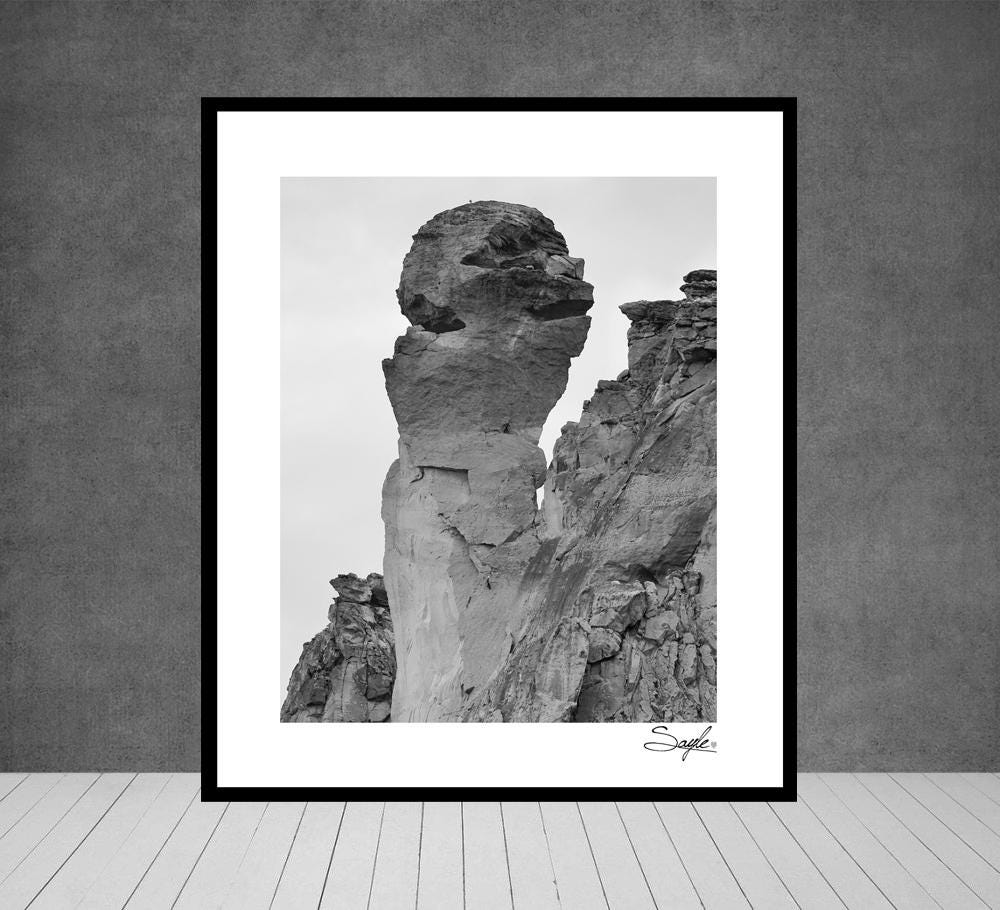 Monkey Face Rock Fine Art Photograph, Wall Art, Smith Rock State Park ...