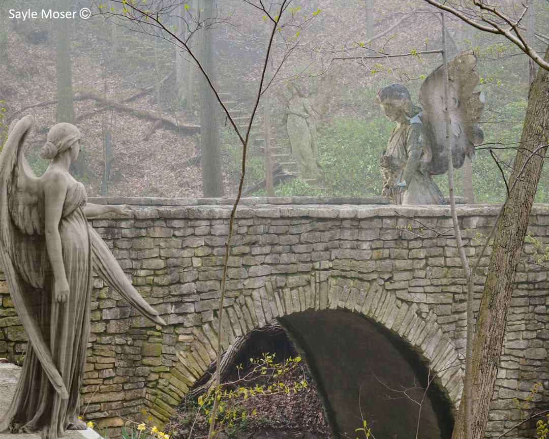 Bridge of Angels Fine Art Photograph, Wall Art, Angel Wings Wall Art ...
