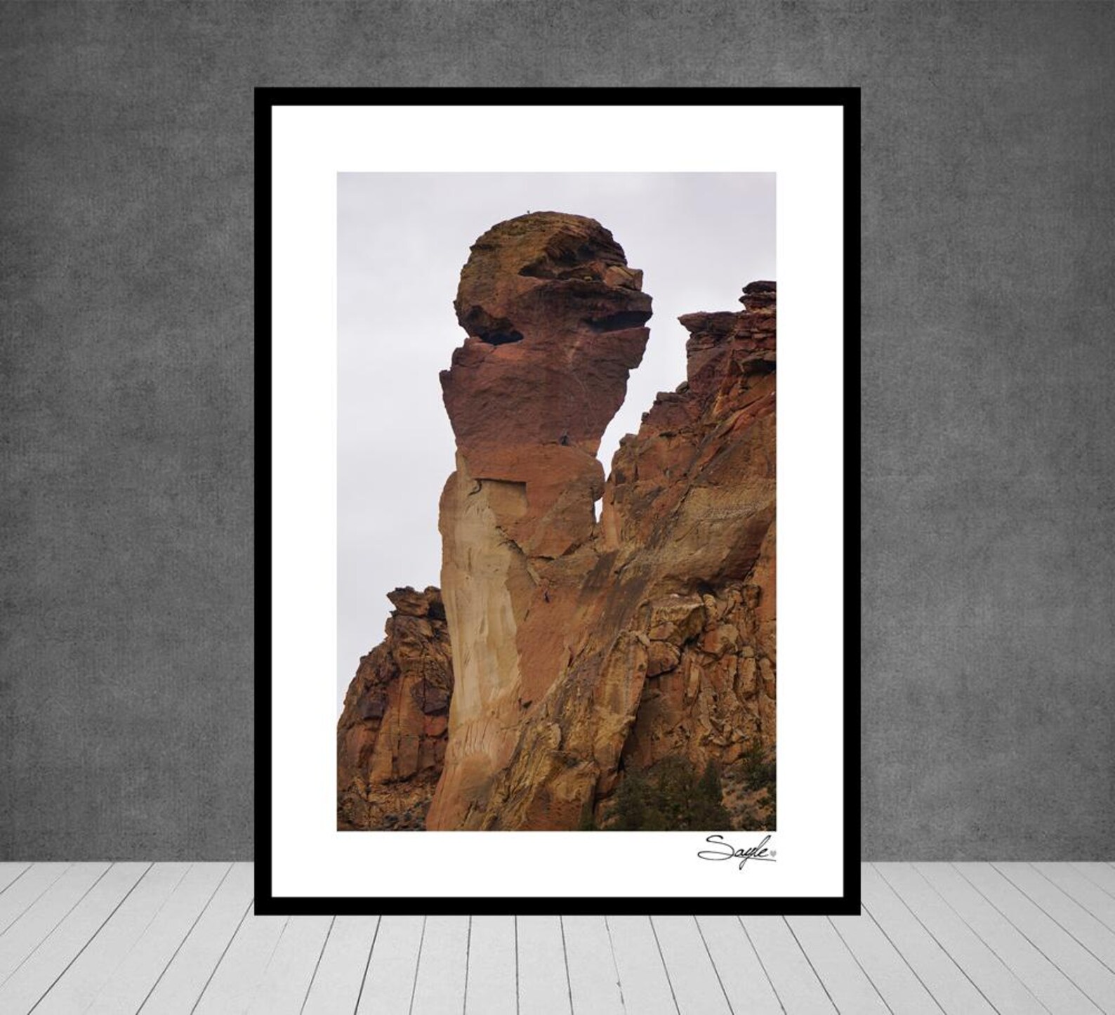 Monkey Face Rock Fine Art Photograph, Wall Art, Smith Rock State Park ...
