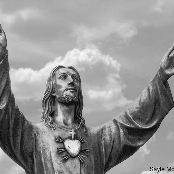 Black Jesus Statue - Etsy