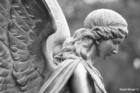 Angel Statue 70 Fine Art Photograph Chicago Angel Statue - Etsy
