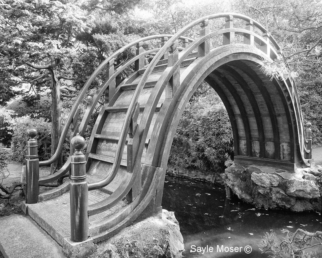 San Francisco Japanese Tea Garden Arch Bridge 3 Fine Art Photograph ...