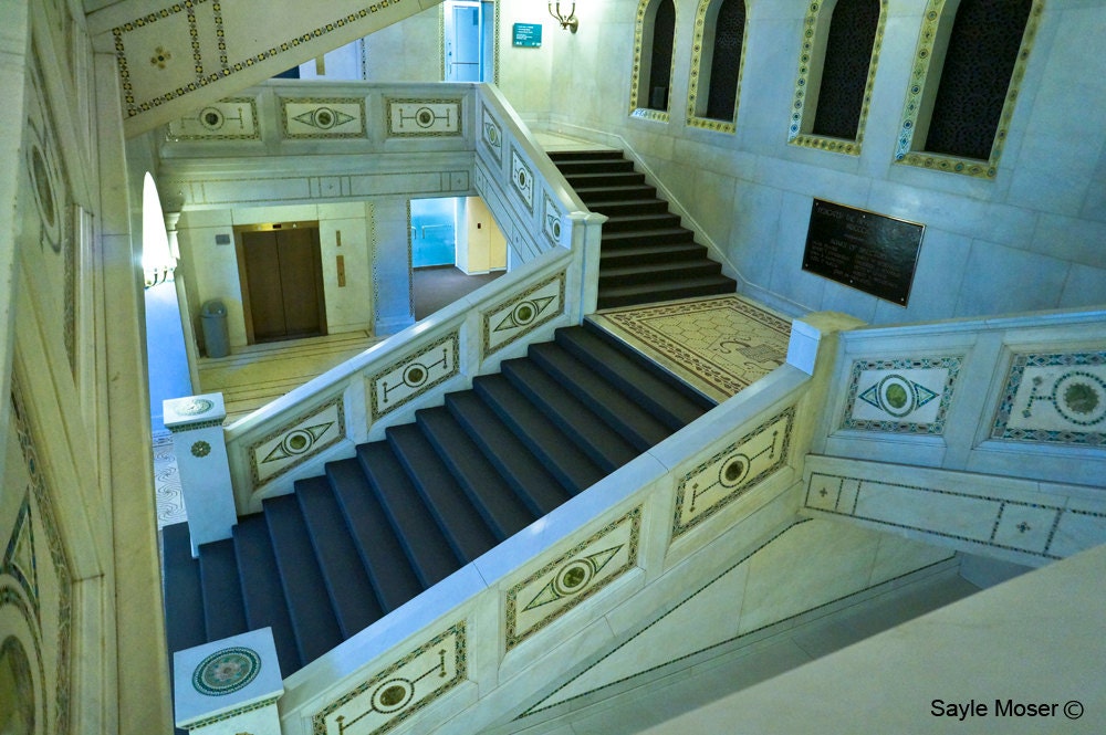 Chicago Cultural Center Great Staircase Fine Art Photograph - Etsy