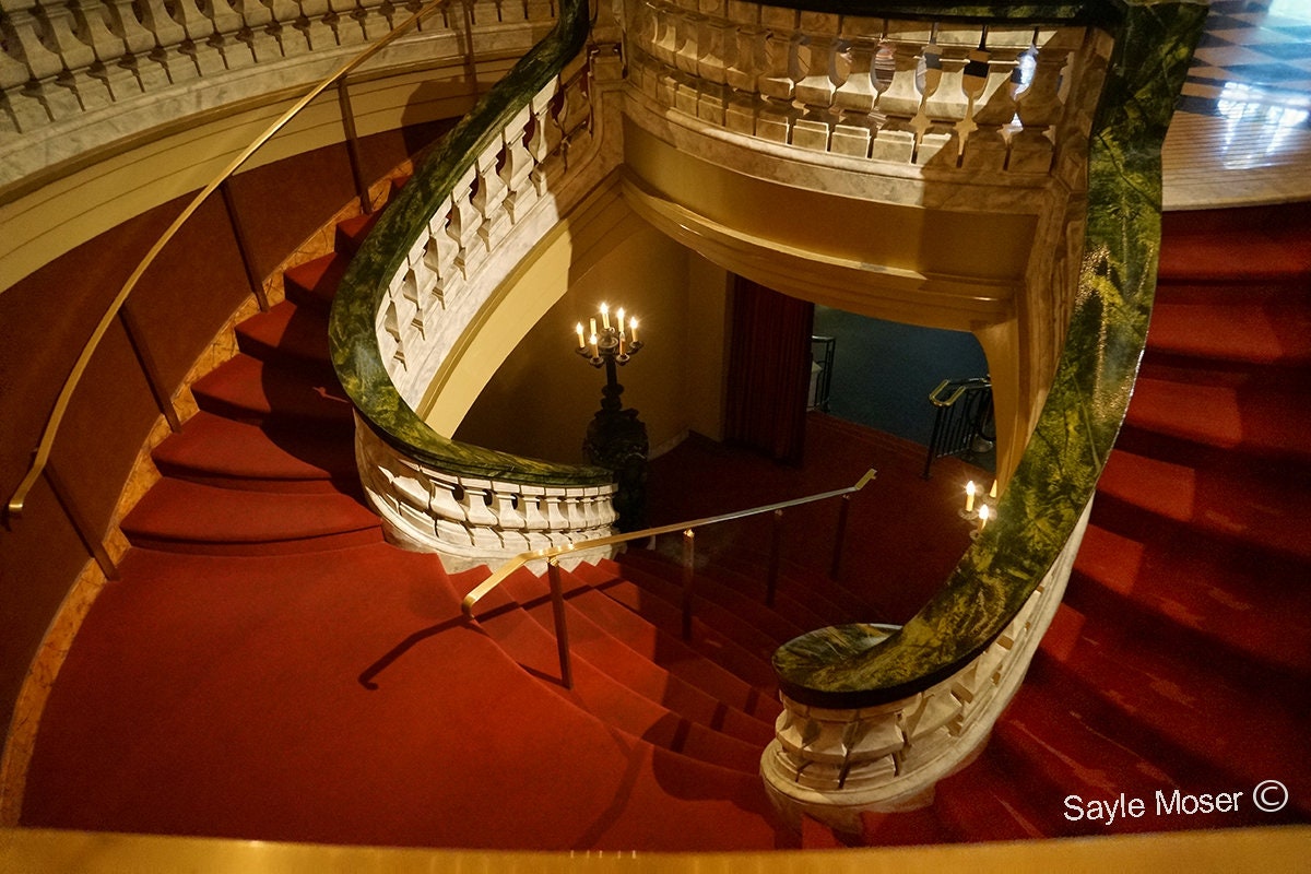 Fancy Ballroom Staircase