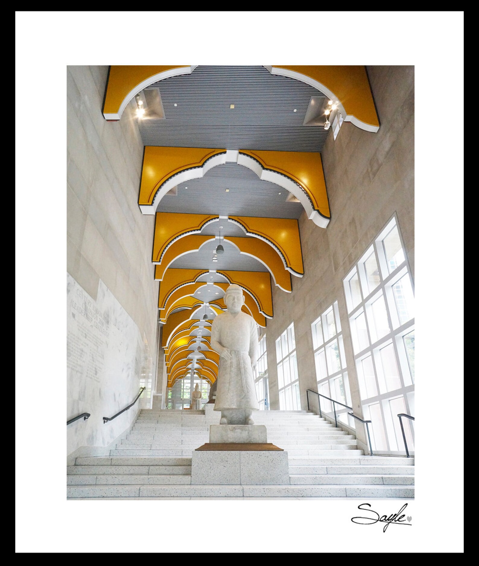 Seattle Art Museum Staircase 1 Fine Art Photograph, Wall Art ...