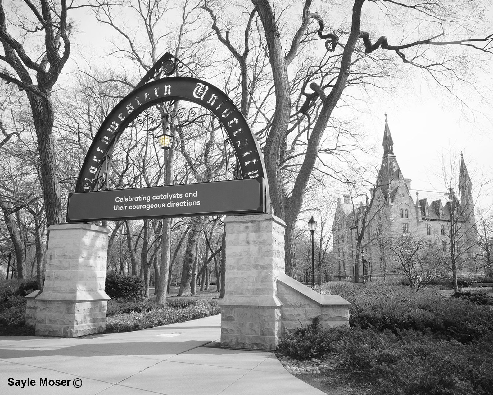 Northwestern University Weber Arch 1 Fine Art Photograph, Wall Art ...