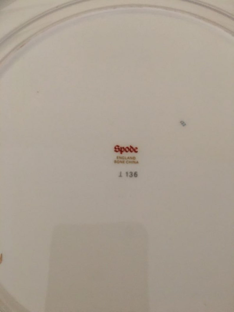 Vintage Sedar Plate for Passover Made by Spode in England of Fine Bone ...