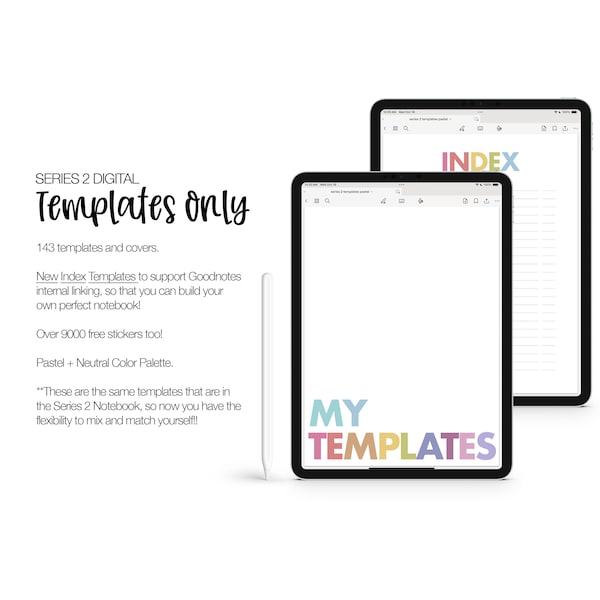 Goodnotes Template - Etsy