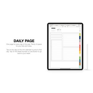 2025 MONDAY START Simple Daily Digital Planner & 12 Subject Notebook ...