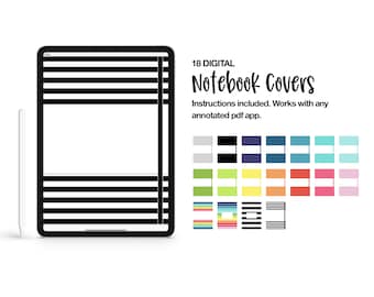 Noteshelf Covers - Etsy
