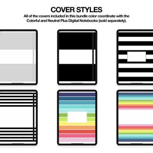 18 Digital Notebook Covers | Goodnotes | Notability | Noteshelf ...