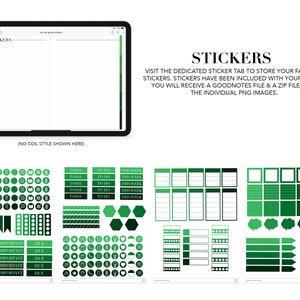 Digital Notebook 5 Subject - 5 Styles - 53 Templates - Landscape or ...