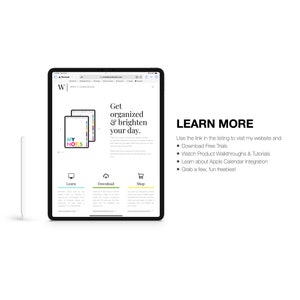 Digital Notebook 5 Subject - 5 Styles - 53 Templates - Landscape or ...