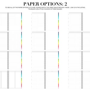 12 Subject Digital Notebook | 53 Templates | Landscape or Portrait ...
