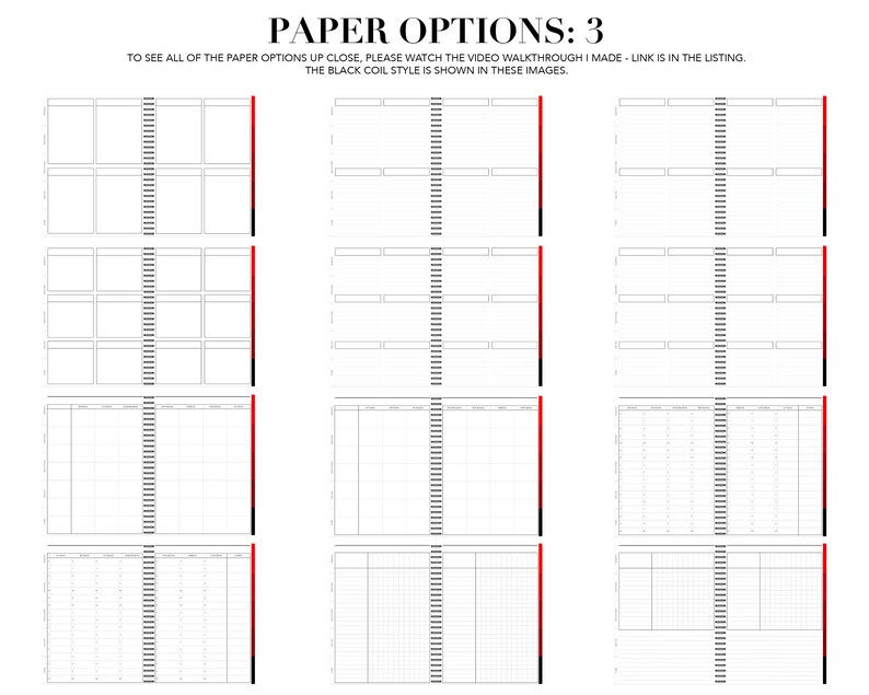 Digital Notebook Mega Bundle - 40 Pdfs - Landscape and Portrait ...
