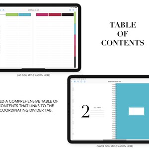Digital Notebook 5 Subject - 5 Styles - 53 Templates - Landscape or ...