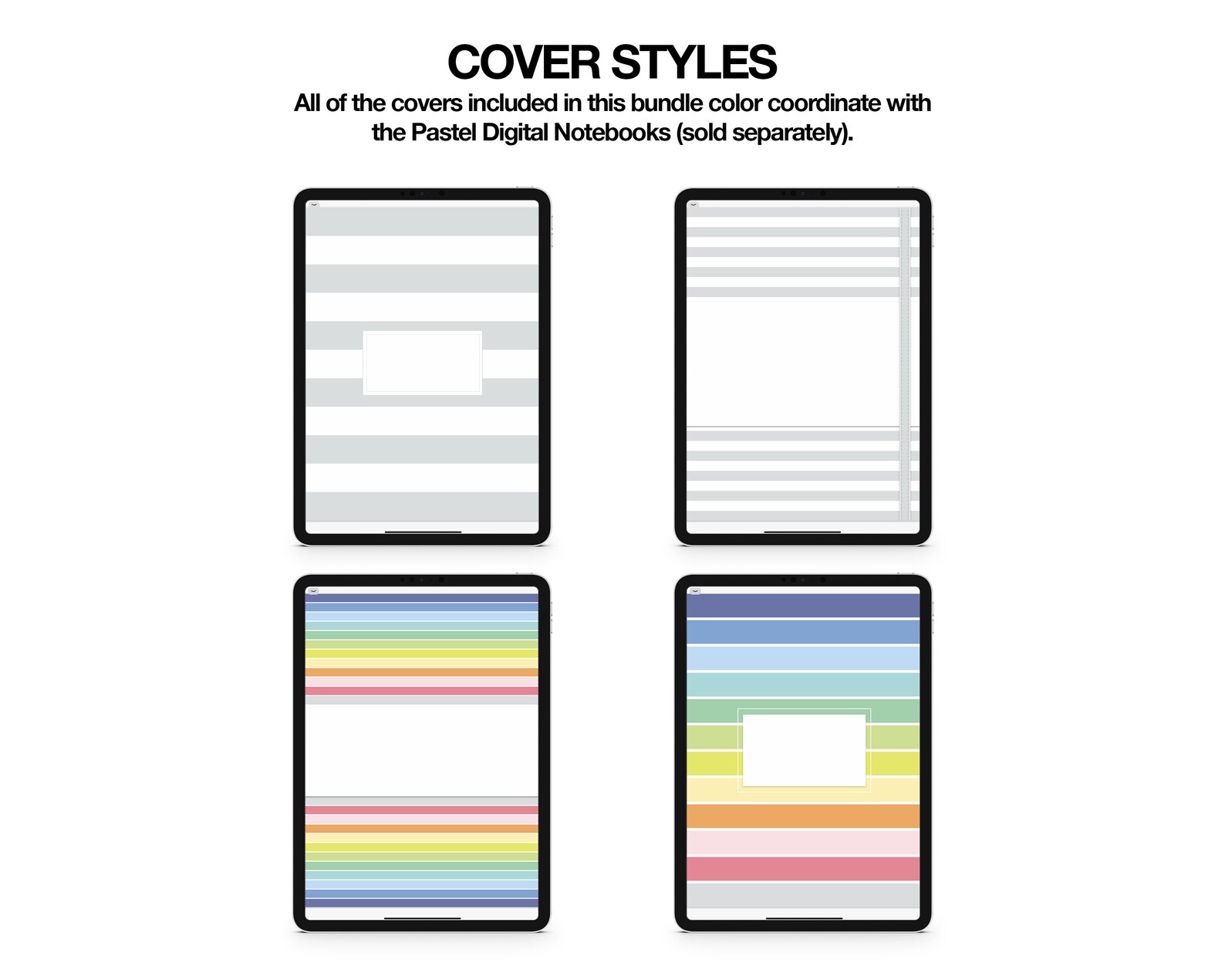 16 Digital Notebook Covers Goodnotes Notability | Etsy