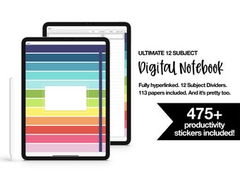 Noteshelf Notebook - Etsy