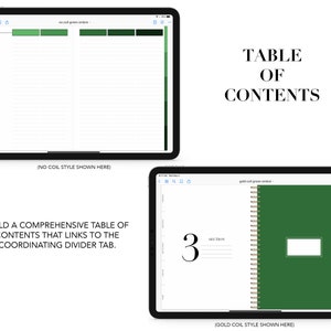Digital Notebook 5 Subject - 5 Styles - 53 Templates - Landscape or ...