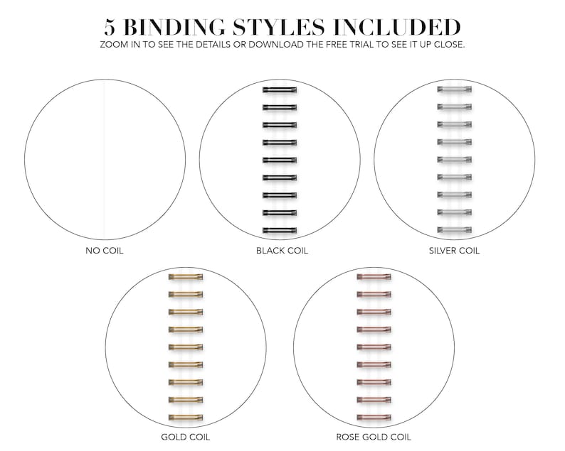 Digital Notebook Mega Bundle - 40 Pdfs - Landscape and Portrait ...