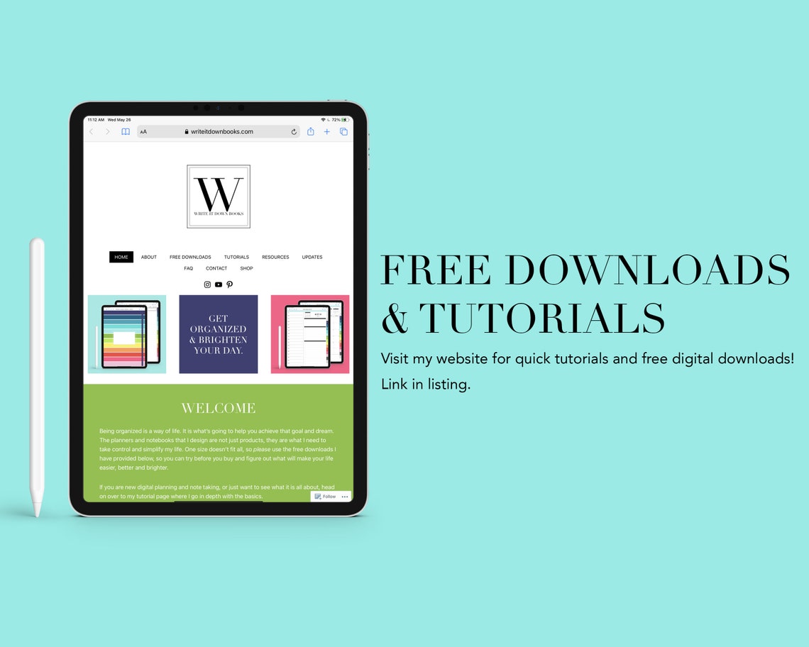 15 Digital Paper Templates Brainstorm / Project Papers - Etsy