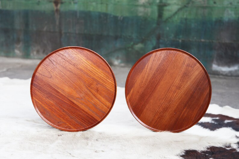 SOLD STUNNING PAIR 2 Hans C. Andersen Signed Danish Mid Century Solid ...