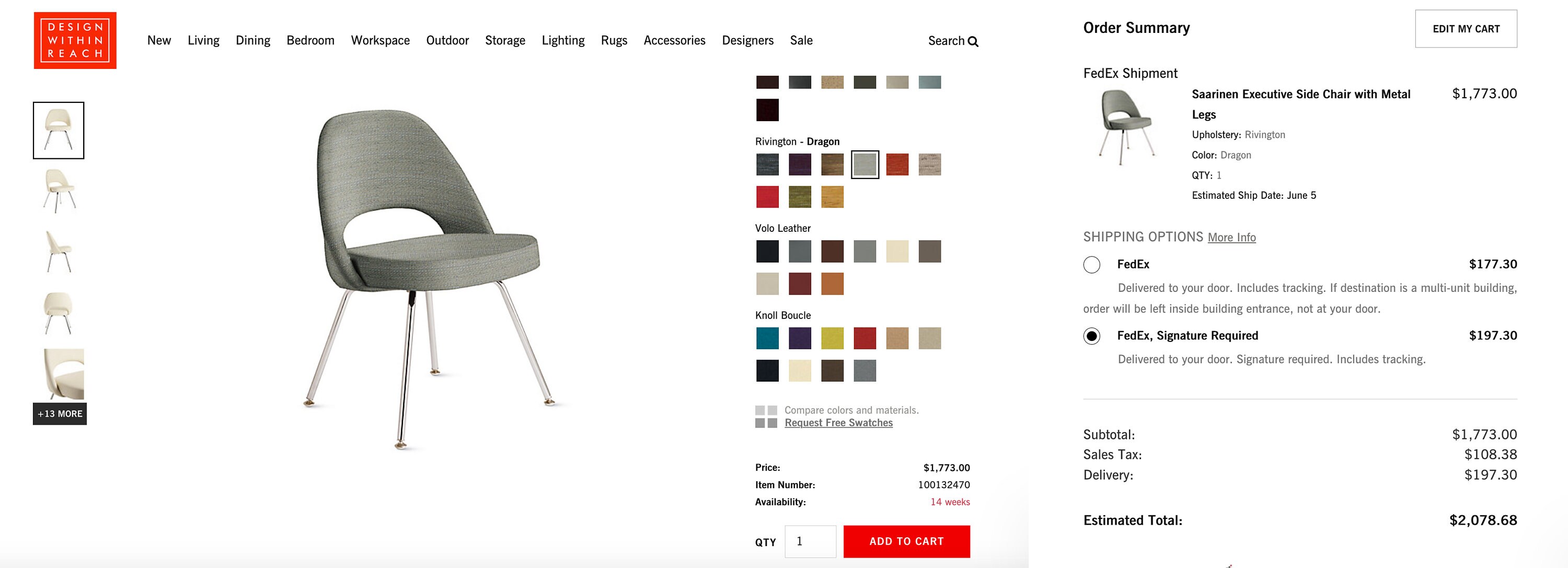 Sold**original 1950s Mid Century KNOLL International Eero SAARINEN ...