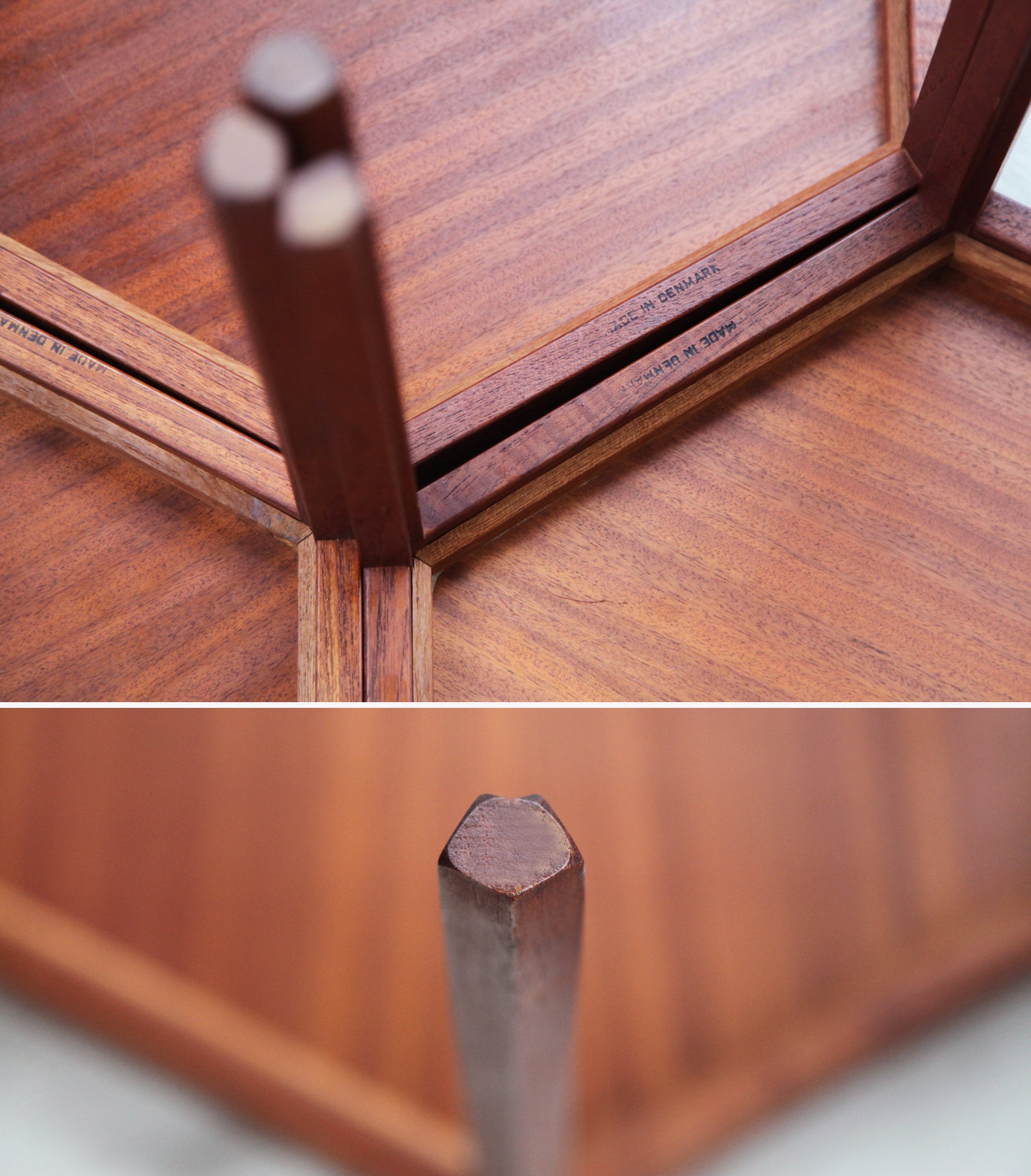 INCREDIBLE Set of 3 Hans Andersen Artex Brazilian Rosewood Stacking ...