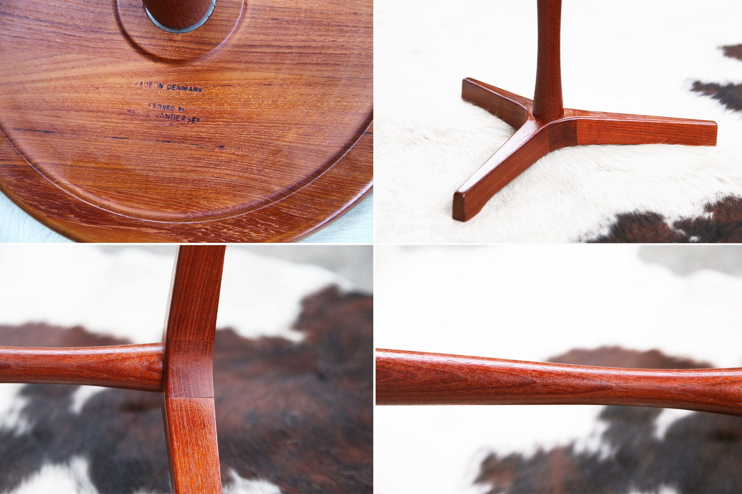 SOLD *** STUNNING PAIR (2) Hans C. Andersen Signed Danish Mid Century ...