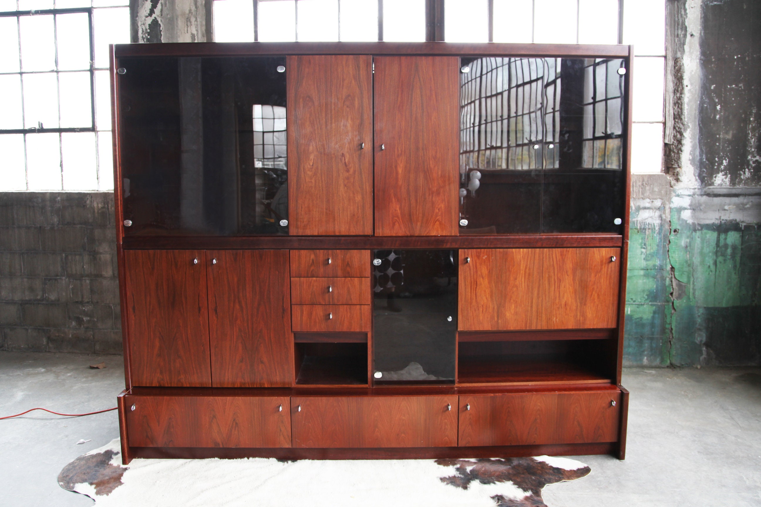 Rosewood wall unit store