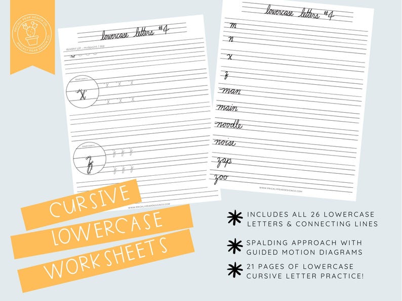 Cursive Handwriting Worksheets | Lower Case Cursive Handwriting ...