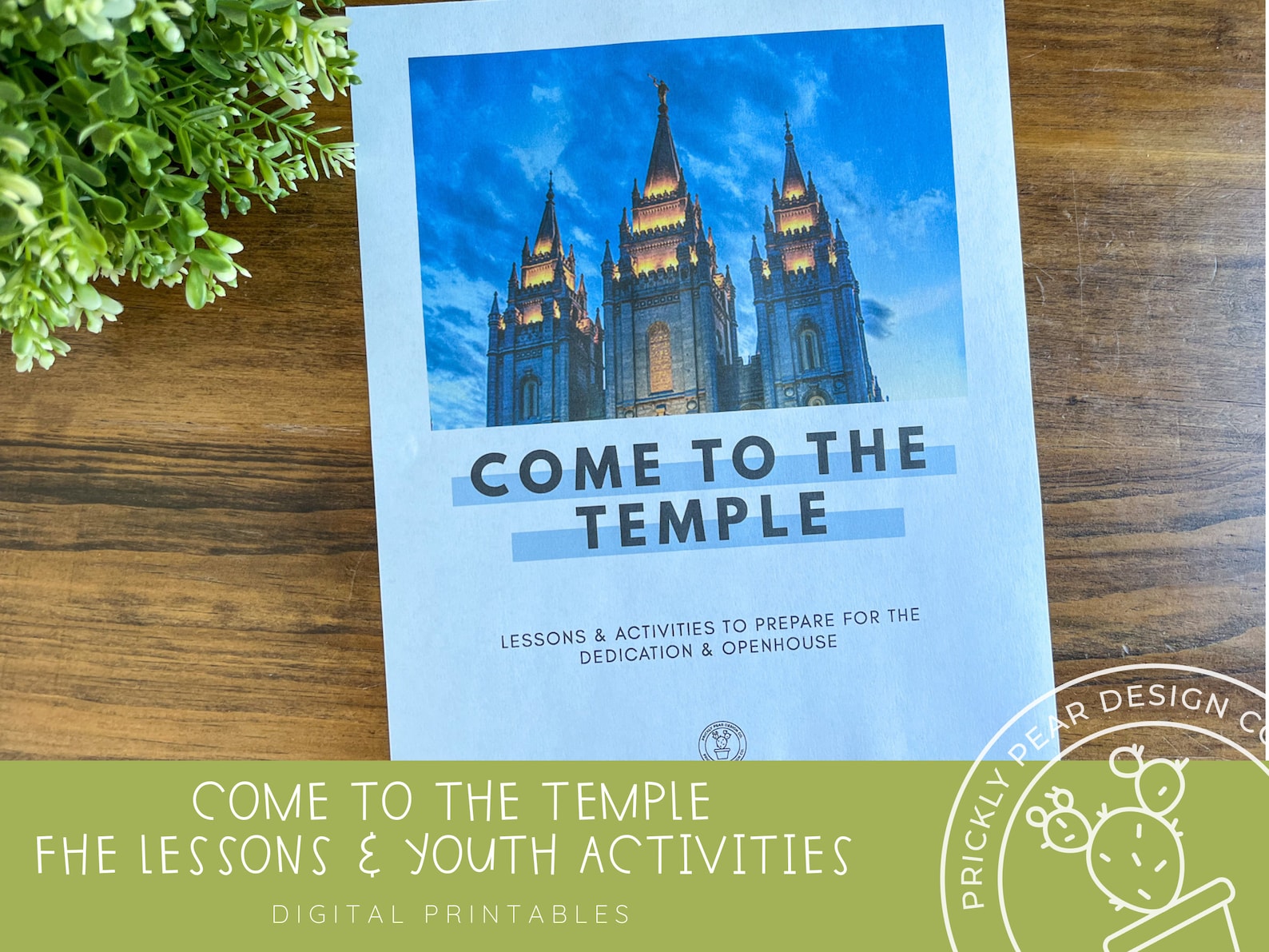 Come to the Temple Lessons | LDS Temple Dedication Family Home Evening ...
