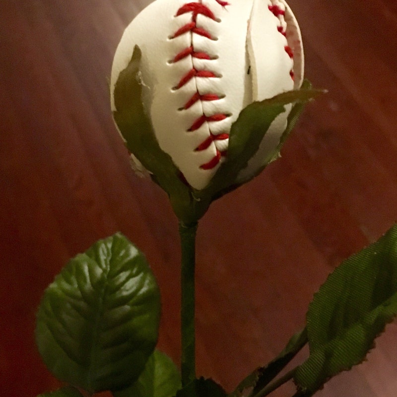 Baseball Flowers - Etsy