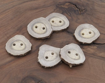 Deer Antler Buttons - Etsy