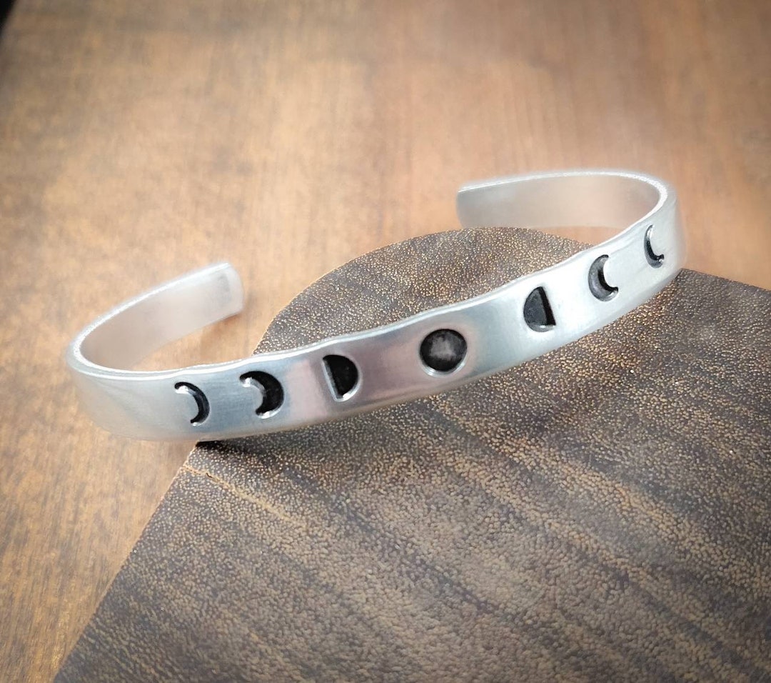 Moon Phase Bracelet, Bracelet With Moon Phase, Eclipse Bracelet ...