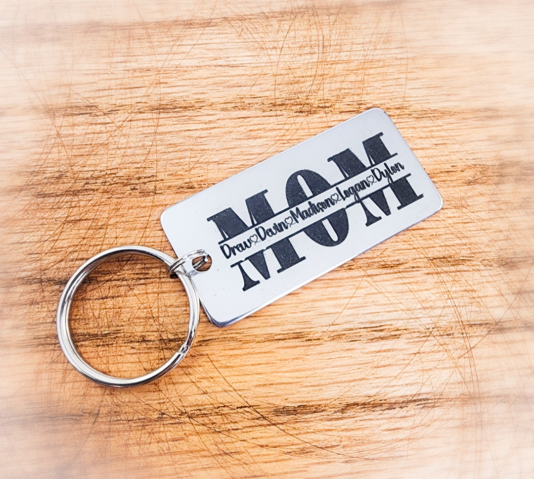 Mom Keychain, Mother's Day Keychain, Keychain for Mom, Mom Keychain ...