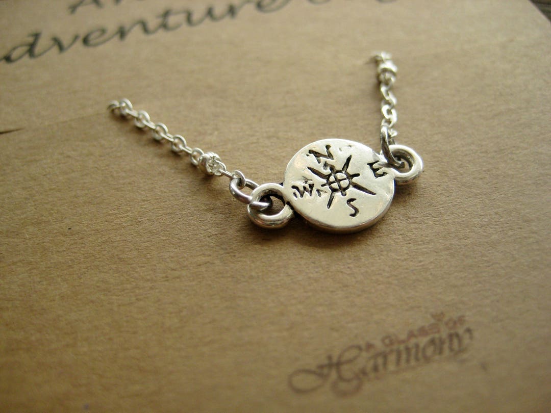Graduation Gift, Graduation Necklace, Compass Jewelry, Graduation ...