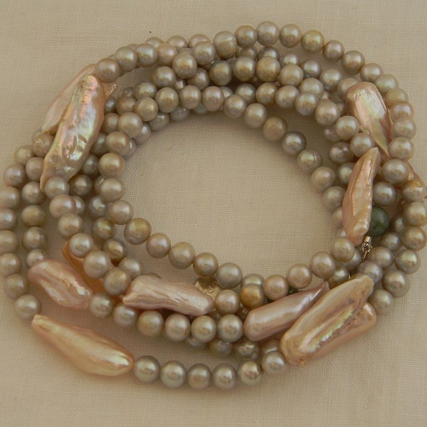 Double Strand Pearls - Etsy