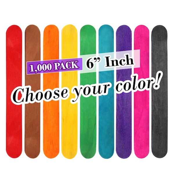 Popsicle Sticks - Etsy