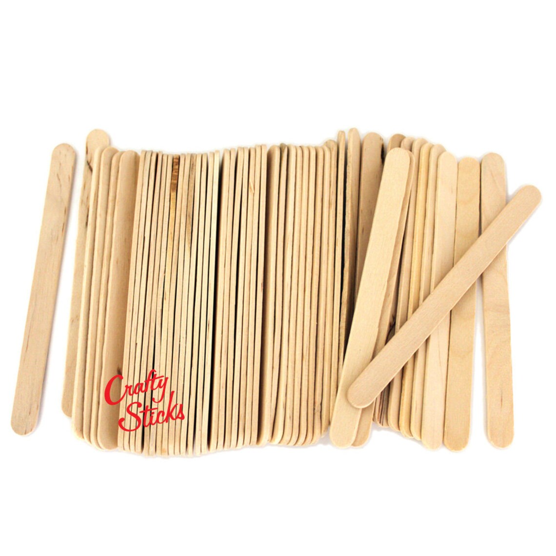 4.5 Inch Natural Craft Popsicle Sticks CHOOSE YOUR QUANTITY - Etsy