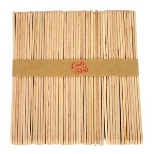 4.5 Inch Natural Craft Popsicle Sticks CHOOSE YOUR QUANTITY - Etsy